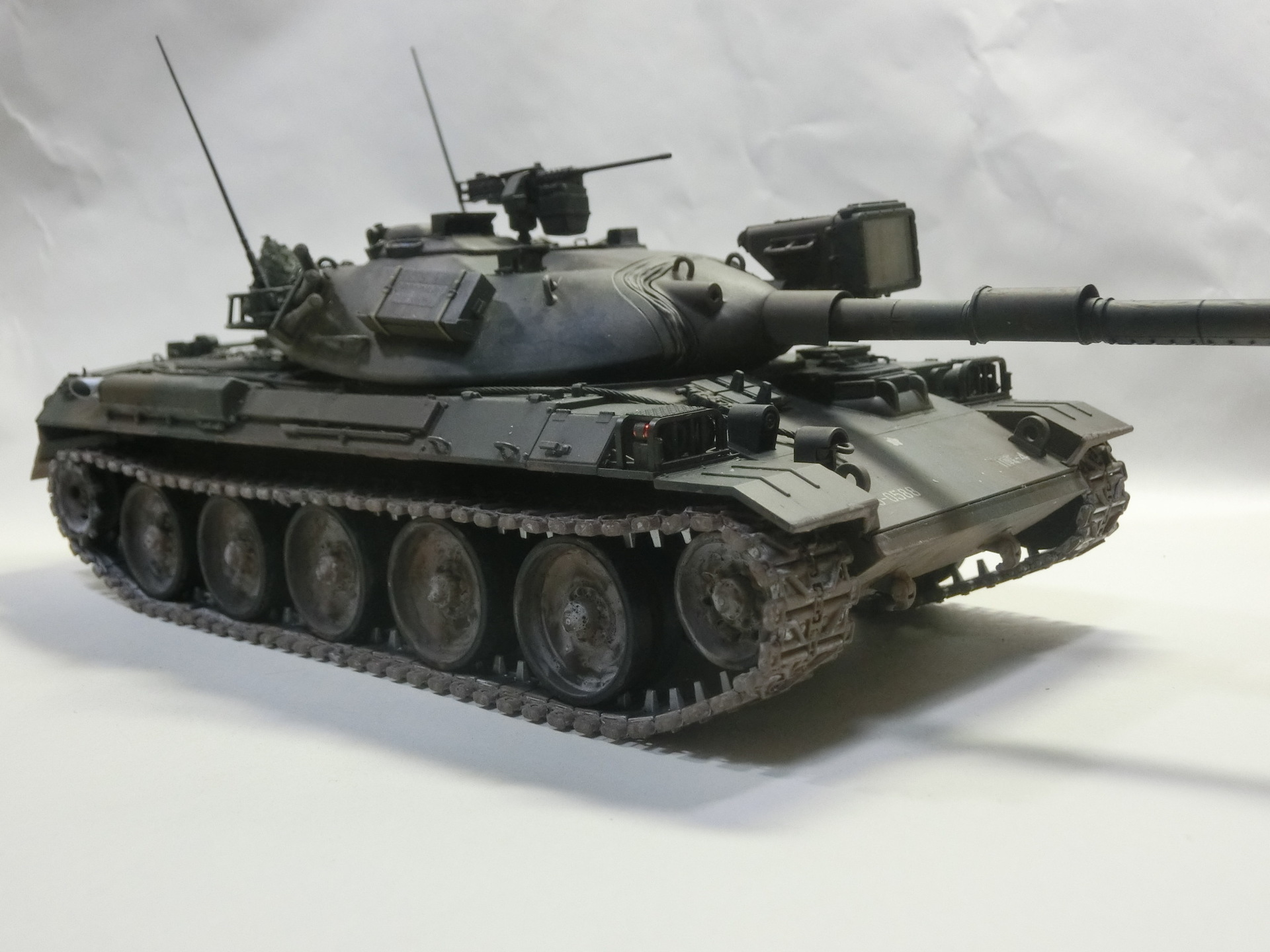 ホビージャパン1/35 74式戦車 制作記 9: 日の丸航空隊の模型日記