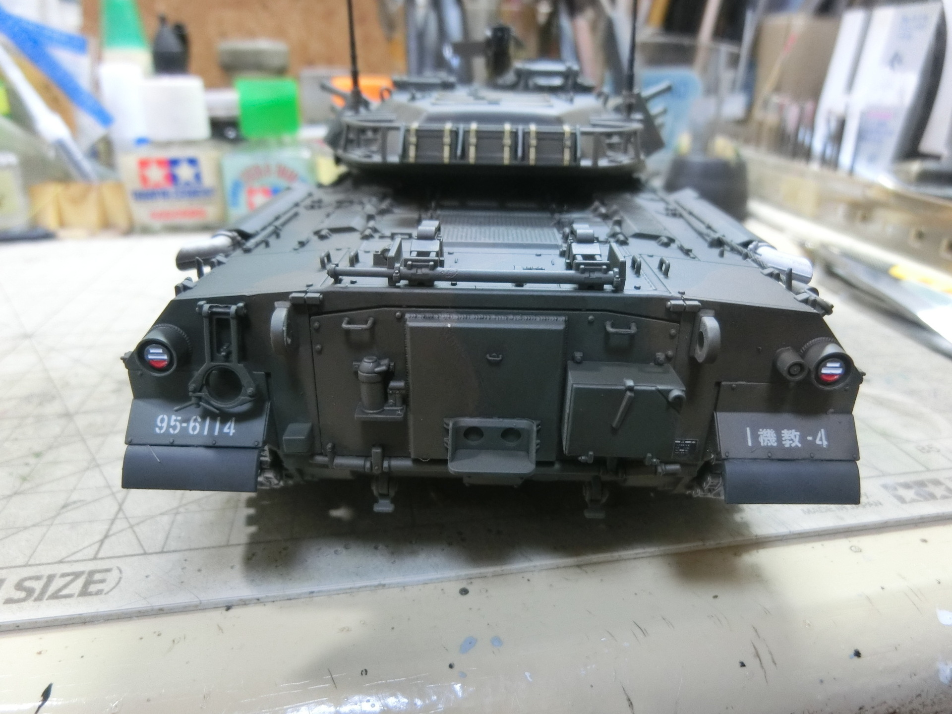 ホビージャパン1/35 74式戦車G型 制作記 6: 日の丸航空隊の模型日記